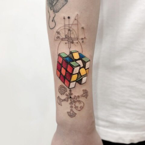 Top Geometric Sleeve Tattoo Ideas for a Bold Statement. - Cleo Diva