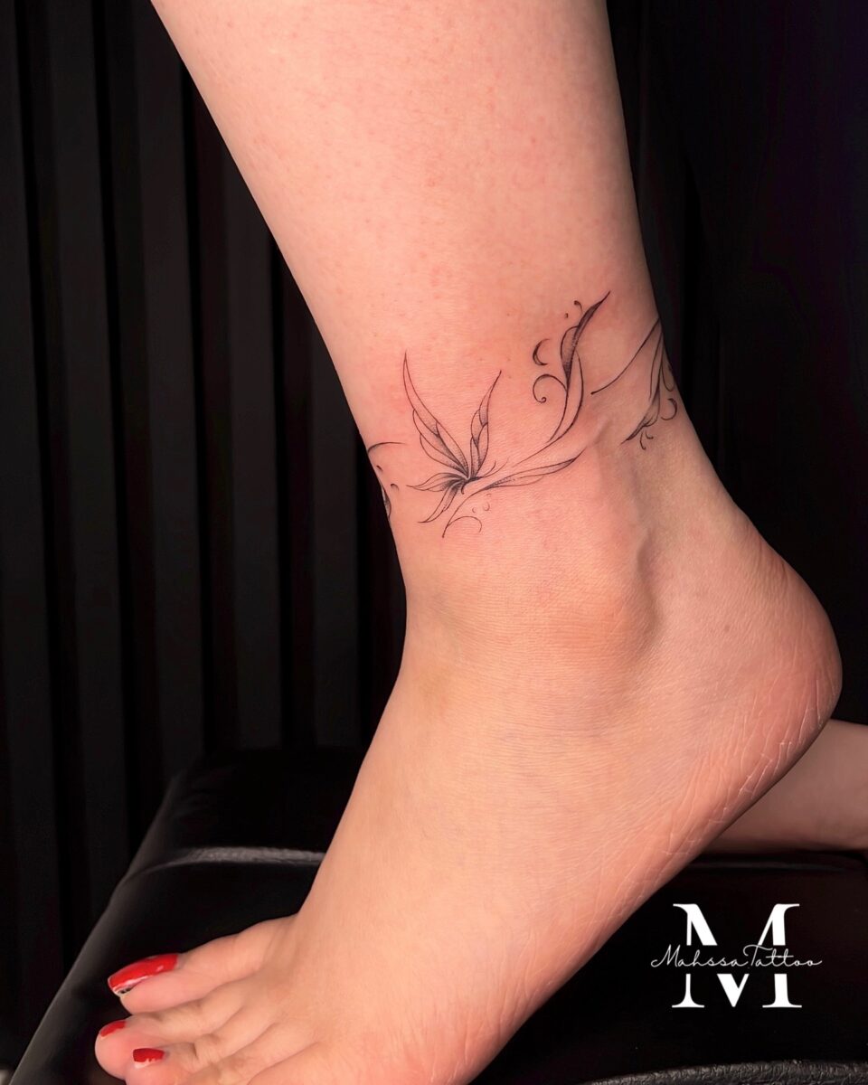 The Allure of Ankle Tattoos: A Statement in Every Step - Cleo Diva