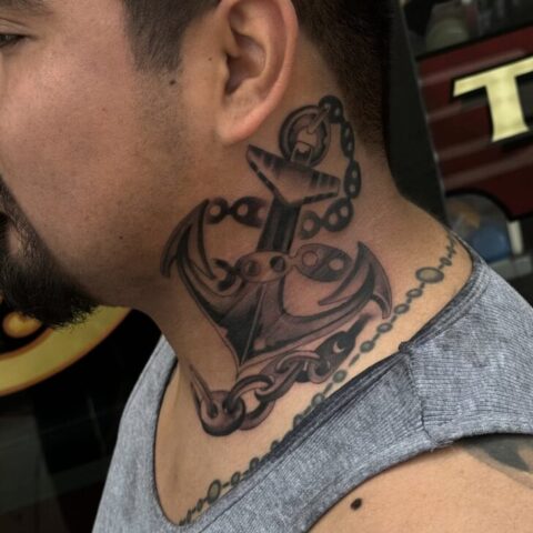 Neck Tattoo Ideas: Bold Statements in a Small Space - Cleo Diva