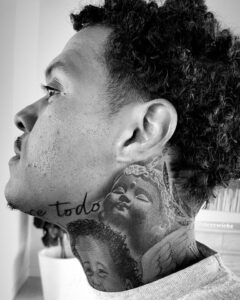 Neck Tattoo Ideas: Bold Statements in a Small Space - Cleo Diva