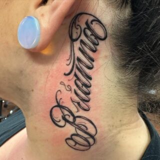 Neck Tattoo Ideas: Bold Statements in a Small Space - Cleo Diva