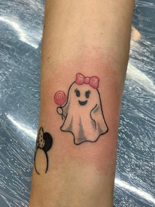 Meaningful Mini Ghost Tattoos for First-Timers. - Cleo Diva