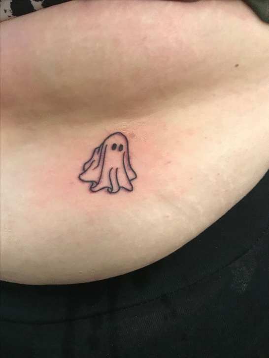 Meaningful Mini Ghost Tattoos for First-Timers. - Cleo Diva