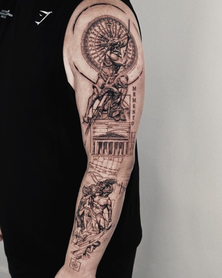 Roman Tattoos: Symbols of Strength, Honor, and Timeless Tradition ...