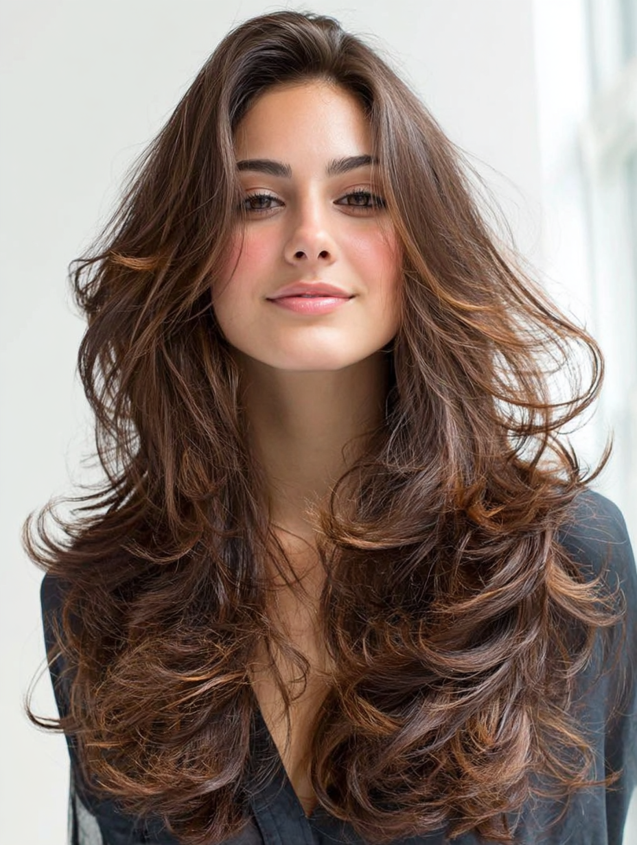 Long Layers With Movement That Look Soft, Flowing, and Effortlessly ...