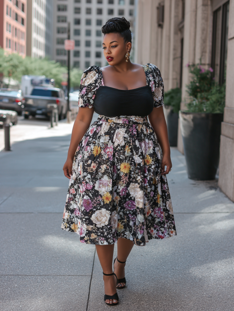Flattering Plus Size Outfits for Large Bust That Balance and Enhance ...